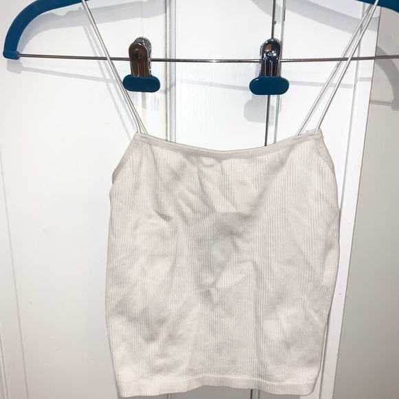 Zara | Tops | Zara Basic White Tank Unworn | Poshmark